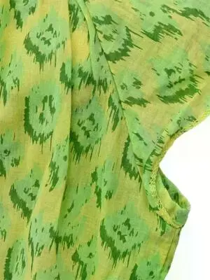 LOUIS VUITTON Leopard-print Ruffled Mini Dress