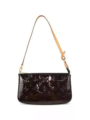 LOUIS VUITTON Vernis Pochette Accessoires Handbag - Purple