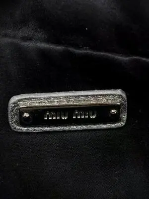 Miu Miu Matelassé Leather Belt Bag