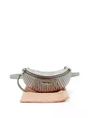 Miu Miu Matelassé Leather Belt Bag