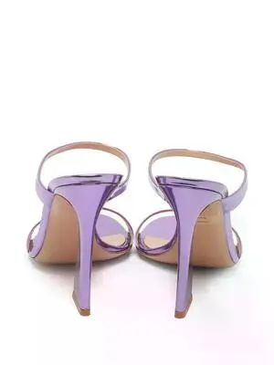 GIANVITO ROSSI Aura Patent Leather Sandals