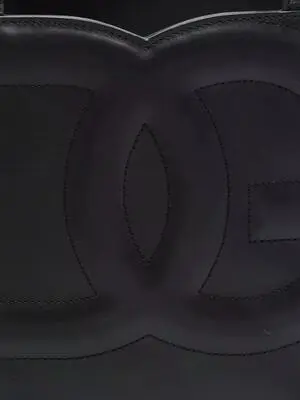 Dolce & Gabbana Dg Logo Leather Tote Bag