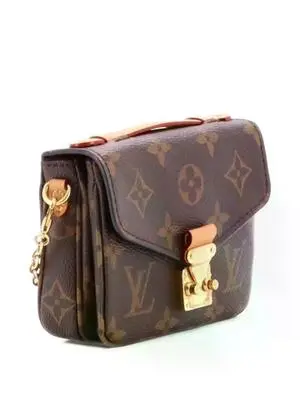 LOUIS VUITTON Micro Metis Monogram Canvas Crossbody Bag