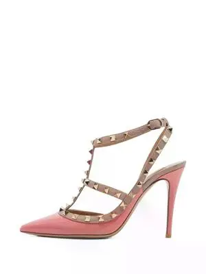 Valentino Garavani Rockstud Ankle-strap Pumps - Pink