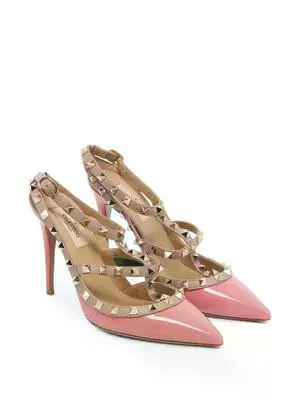 Valentino Garavani Rockstud Ankle-strap Pumps - Pink