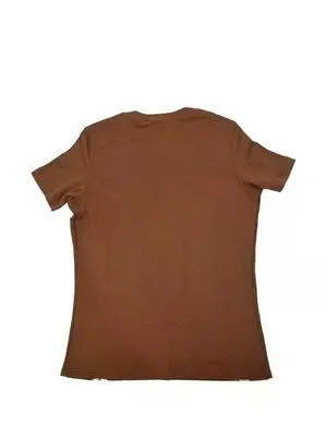 Dior 2005 Romantic Print V-neck T-shirt