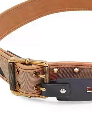 Burberry Nova Check Buckle Belt