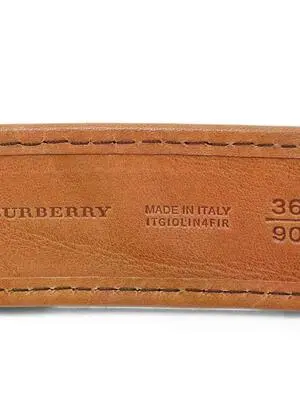Burberry Nova Check Buckle Belt