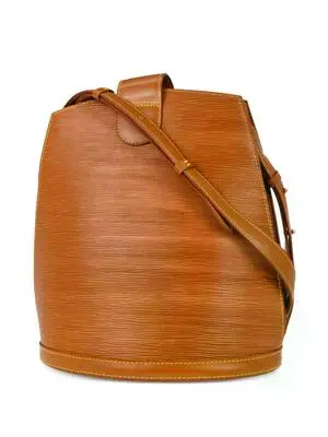 LOUIS VUITTON Epi Cluny Leather Bucket Bag