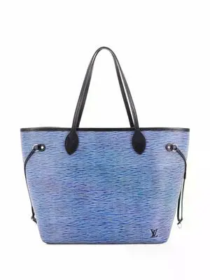 LOUIS VUITTON Neverfull Epi Leather Mm Tote Bag - Blue