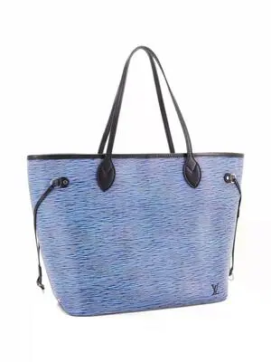 LOUIS VUITTON Neverfull Epi Leather Mm Tote Bag - Blue