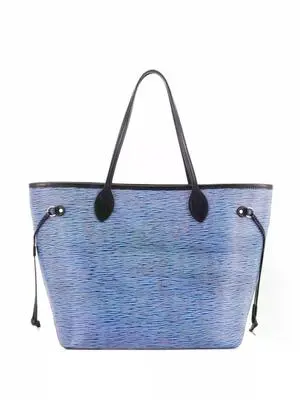 LOUIS VUITTON Neverfull Epi Leather Mm Tote Bag - Blue