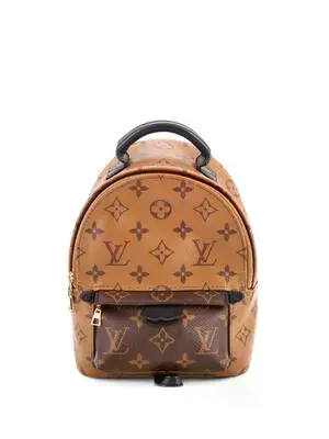LOUIS VUITTON Palm Springs Reverse Monogram Canvas Mini Backpack - Brown