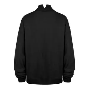'47 Carolina Panthers Oversized Vantage Mock Neck Sweatshirt