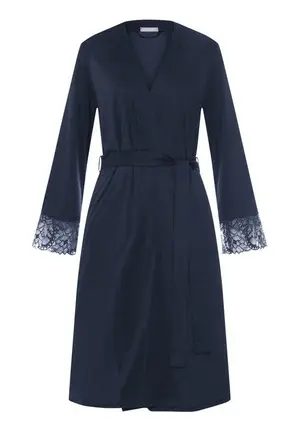 Hanro Azelia Floral Tulle Tencel Robe