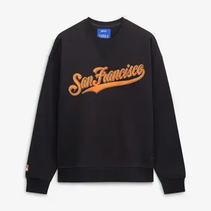 Terez San Francisco Giants Cloud Embossed Sweatshirt - Black