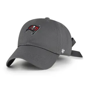 '47 Tampa Bay Buccaneers Bow Back Clean Up Adjustable Hat - Graphite