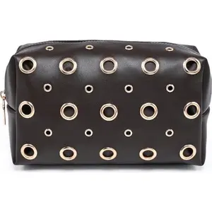 URBAN ESSENTIALS Grommet Revival Cosmetic & Travel Organizer Pouch - Espresso