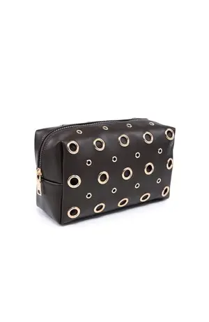 URBAN ESSENTIALS Grommet Revival Cosmetic & Travel Organizer Pouch - Espresso