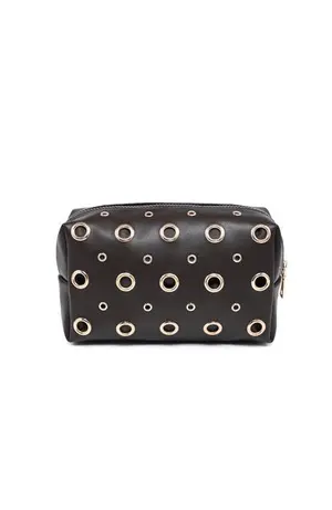 URBAN ESSENTIALS Grommet Revival Cosmetic & Travel Organizer Pouch - Espresso