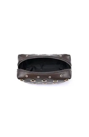 URBAN ESSENTIALS Grommet Revival Cosmetic & Travel Organizer Pouch - Espresso