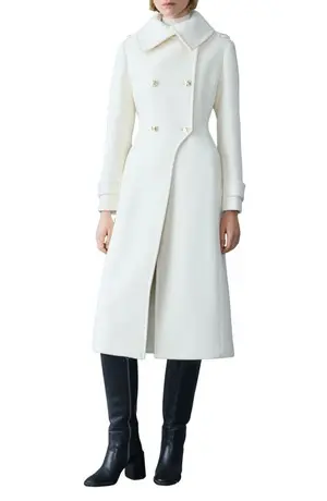 MACKAGE Elodie-r Double Breasted Wool Blend Coat