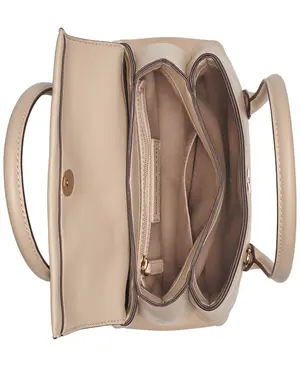 Karl Lagerfeld Paris Rosalee Satchel - White Pepper