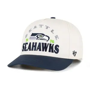 '47 Seattle Seahawks Arcitext Hitch Adjustable Hat - Natural