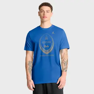 JORDAN BRAND Ucla Bruins Primetime Legend Football Icon Dri-fit T-shirt - Blue