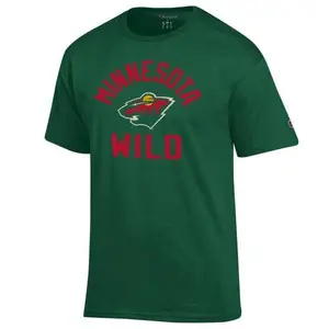Champion Minnesota Wild Primary Logo Jersey T-shirt