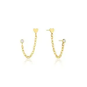 SET & STONES Josie Double Piercing Earrings