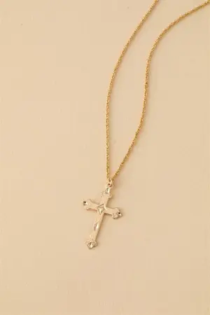 SET & STONES Julian Cross Necklace