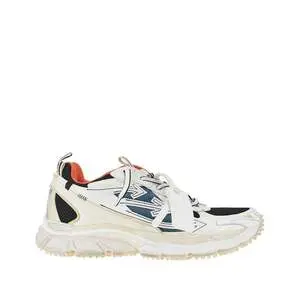 Off-White Worn Out Effect 'be Right Back' Sneakers - Multicolor