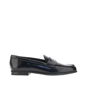 Church's Natalie' Fumé Polished Leather Loafers - Black