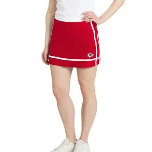 WEAR BY ERIN ANDREWS Kansas City Chiefs Stripe Skort - Red