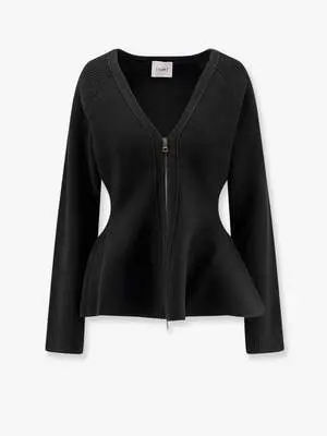 NUDE Wool Blend Cardigan - Black