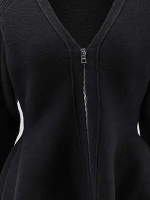 NUDE Wool Blend Cardigan - Black