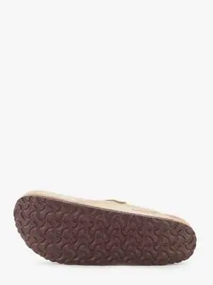 BIRKENSTOCK Boston Suede Clog - Beige