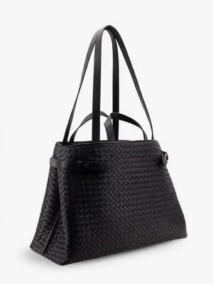 Bottega Veneta Intreccio Leather Shoulder Bag