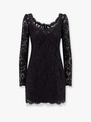 Dolce & Gabbana Lace Dress - Black