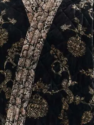 PIERRE-LOUIS MASCIA Kanpur Padded Viscose And Silk Kimono