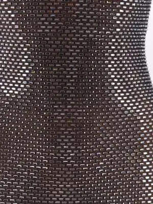 SELF-PORTRAIT Long Dress With Allover Rhinestones