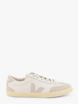 VEJA Leather Volley Sneakers - White