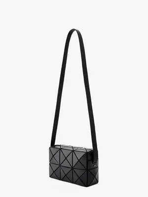 Issey Miyake Cuboid Shoulder Bag With Geometric Pattern