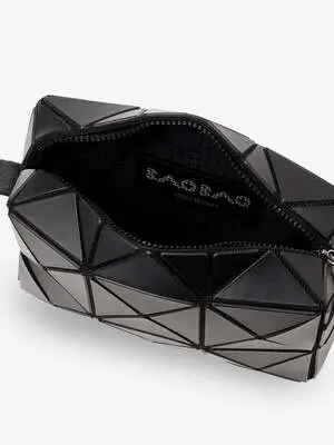 Issey Miyake Cuboid Shoulder Bag With Geometric Pattern