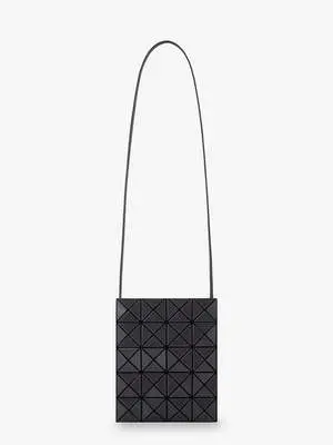 Issey Miyake Prism Gloss Crossbody Bag With Geometric Pattern - Grey