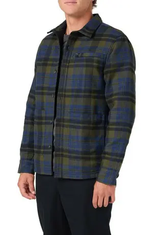 O'Neill Plaid High Pile Fleece Lining Jacket
