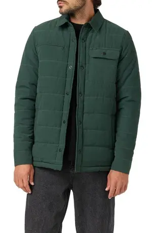 O'Neill Trvlr Outlander Quilted Jacket - Hunter Green