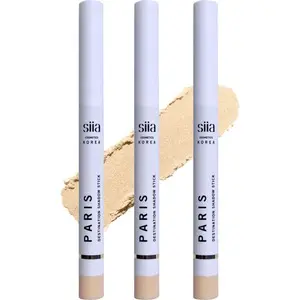 SIIA COSMETICS 3-pc. Destination Shadow Stick Trio Set - Paris - Champagne