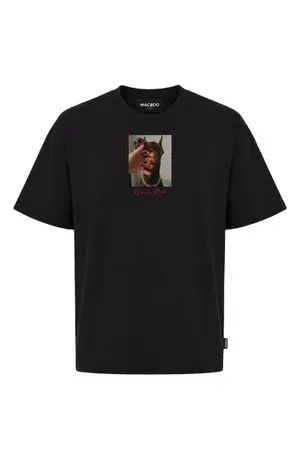 MACEOO Mace Red Graphic T-shirt